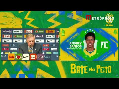 Com novatos, Carlo Ancelotti convoca Seleção Brasileira; veja lista