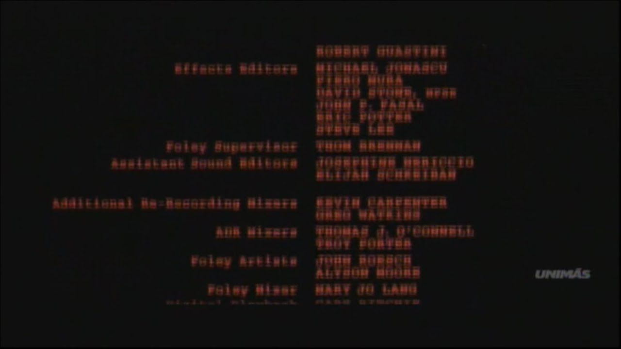 Training Day (2001) End Credits (UniMás 2024) - YouTube
