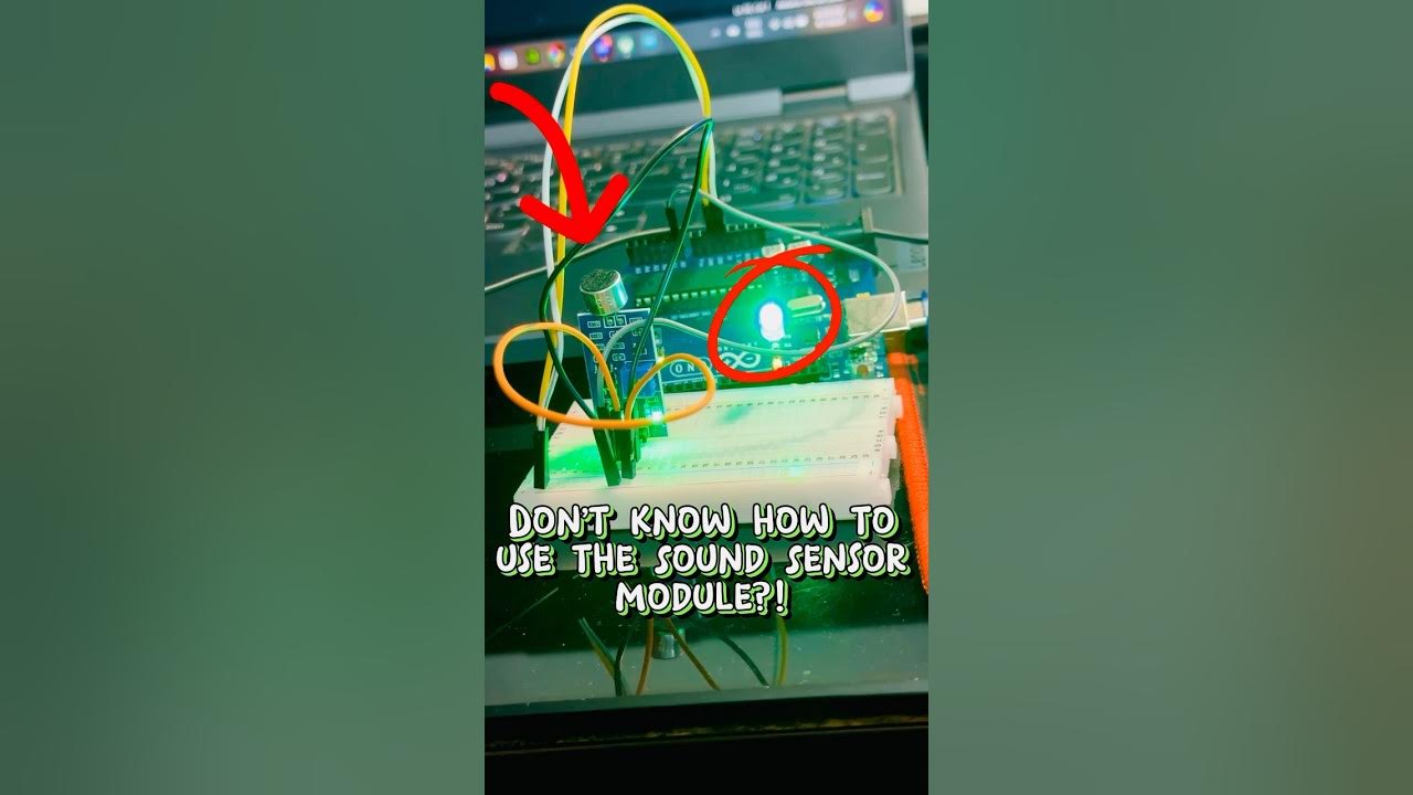 Clap On! DIY Arduino Clap Detector Tutorial with Sound Sensor #Shorts ...