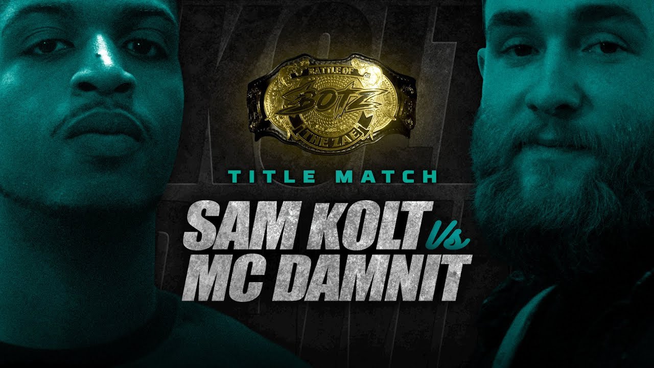#BOTZ9 - MC Damnit vs Sam Kolt - Title Match - YouTube
