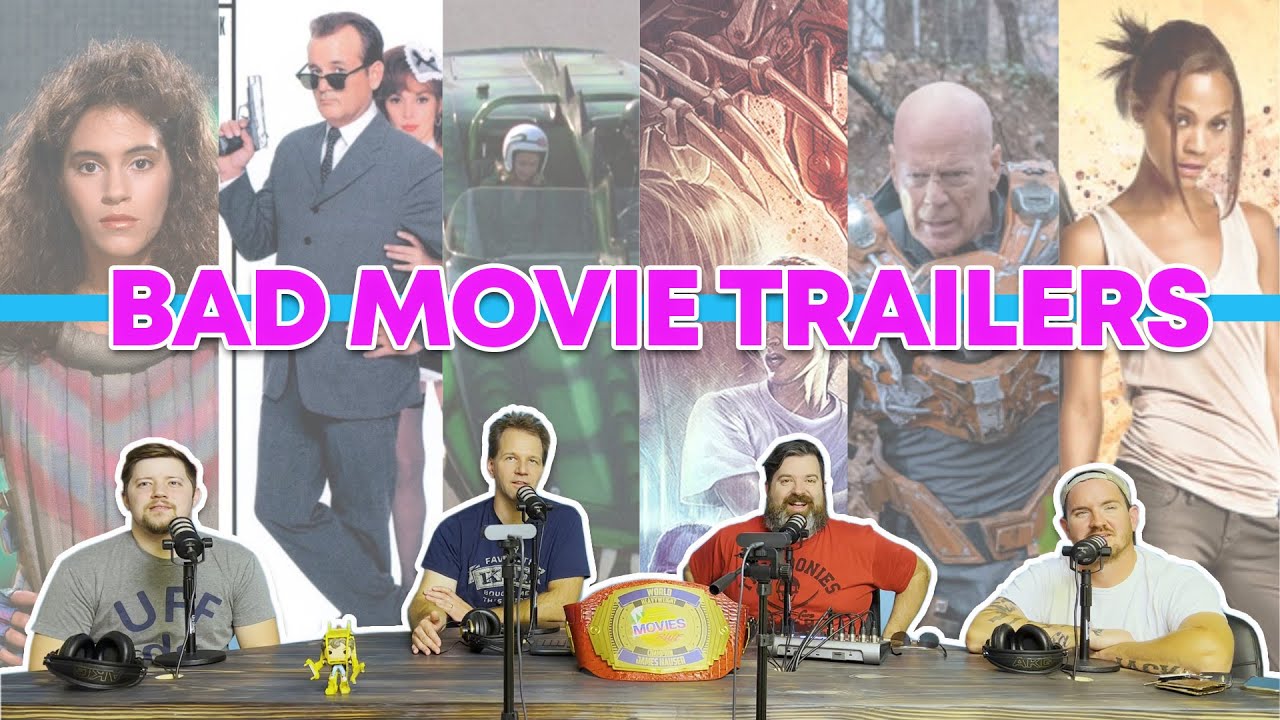 Trailer Reaction: 6 Random bad movies - YouTube