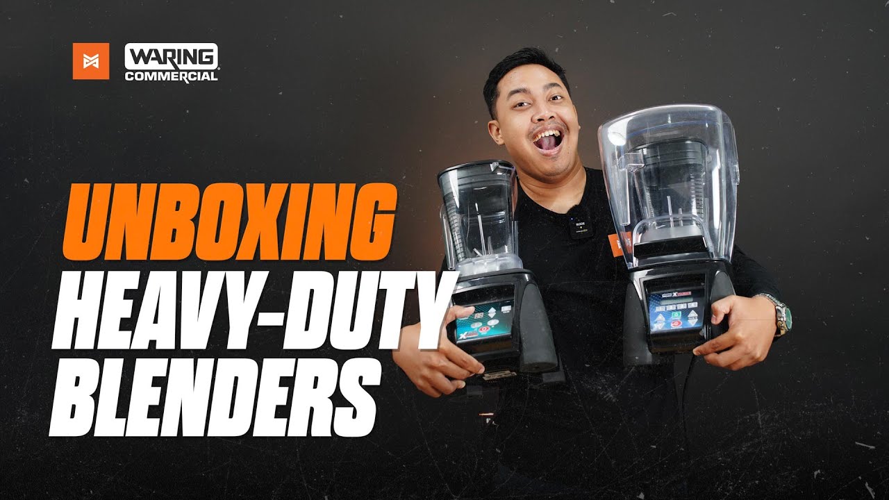 Video Unboxing Waring - Heavy Duty Blenders - YouTube