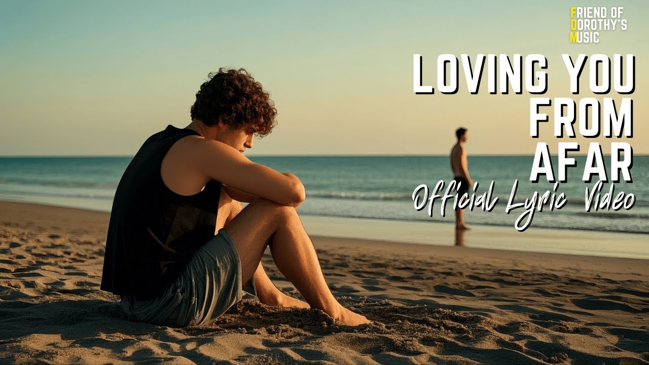 Loving you from afar - Lyric video [80s new wave inspired song] - YouTube