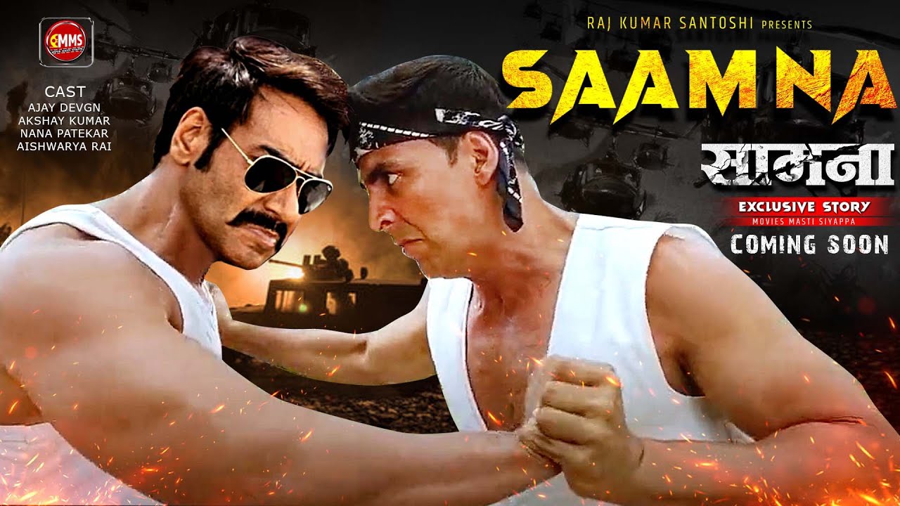 SAAMNA : The Face-Off Official Trailer On the Roll Again | Ajay Devgn | Akshay Kumar | Rohit ...