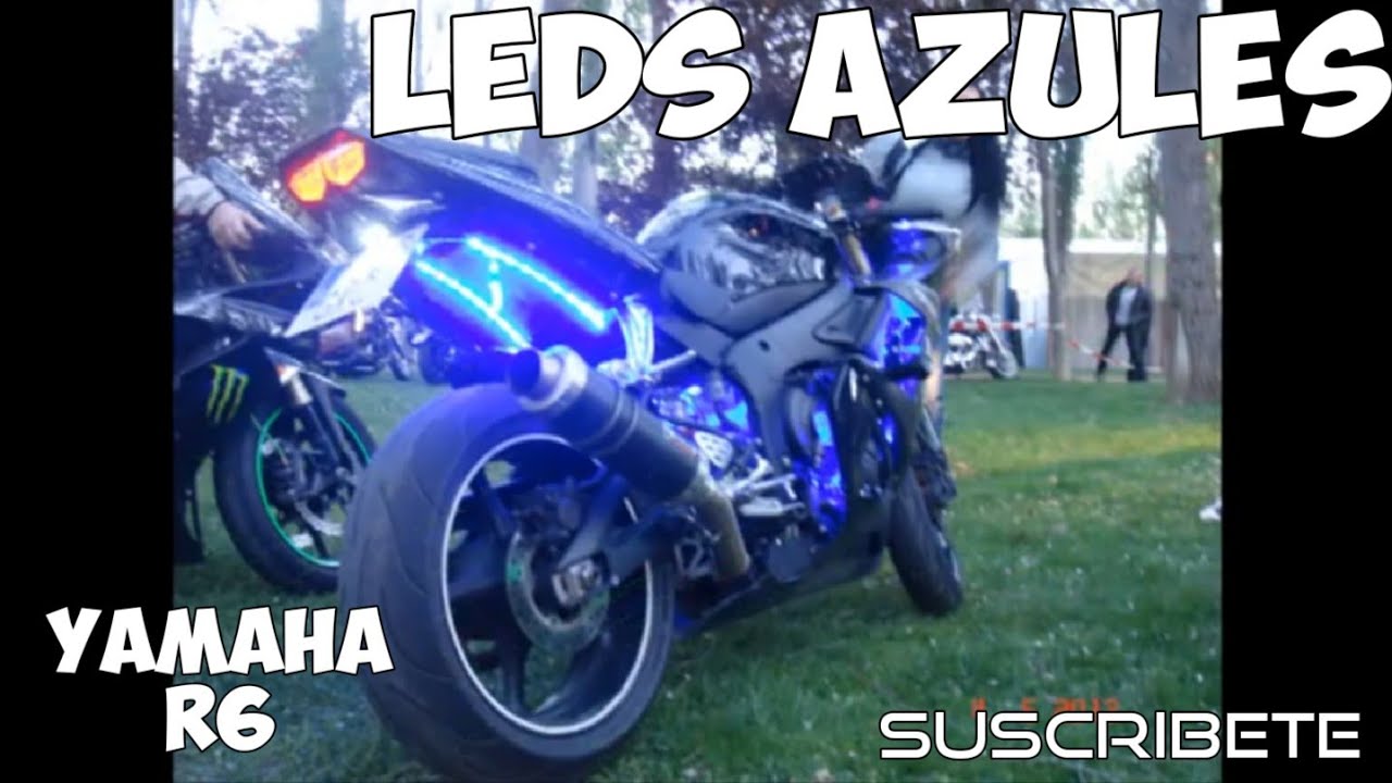 Leds azules en la R6 de FRANK - YouTube