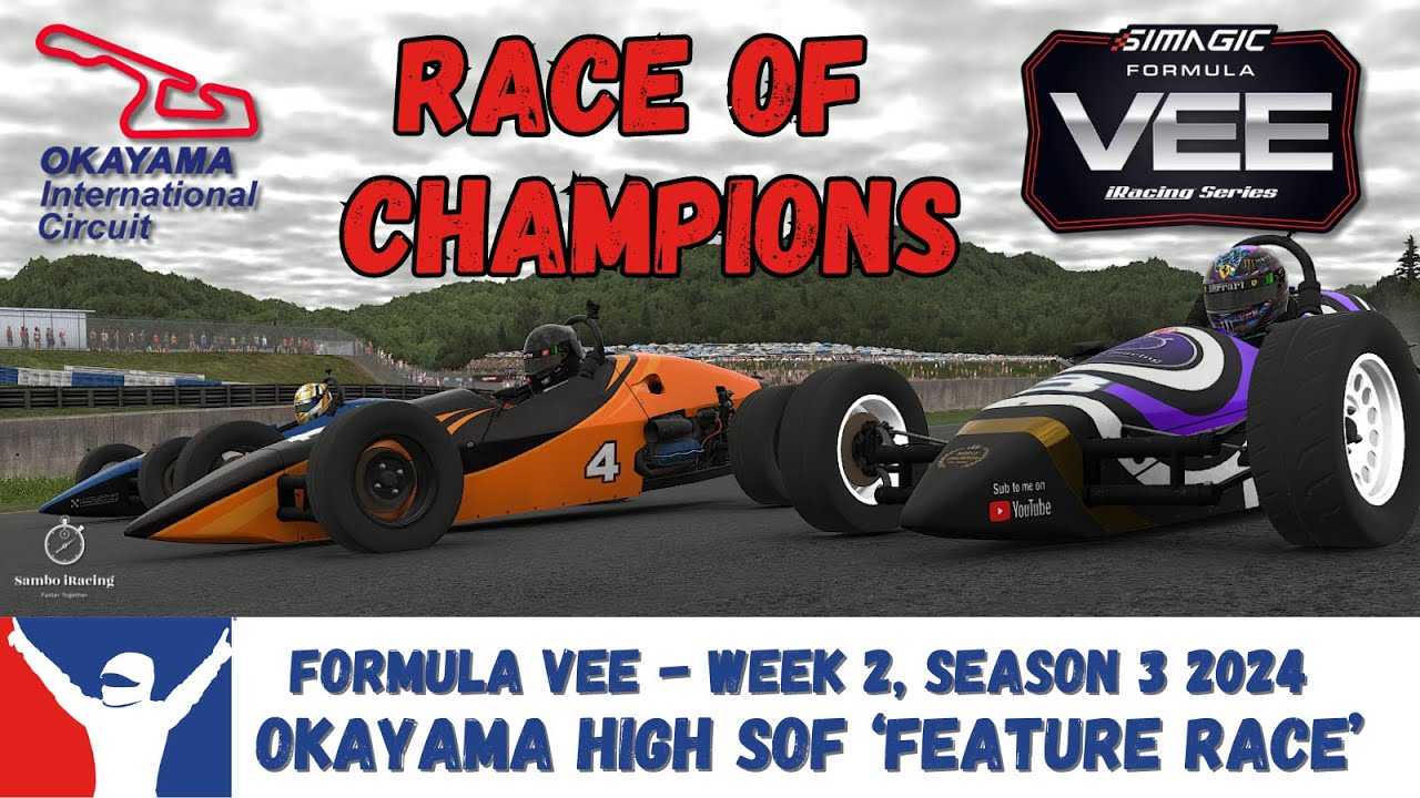 Formula Vee - Okayama Circuit Full - Vee Race Of The Week - 3 World ...