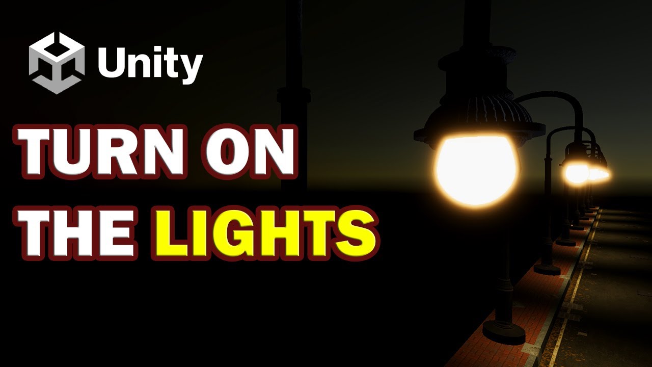 how To Turn On Lights In Unity | HINDI & URDU | - YouTube