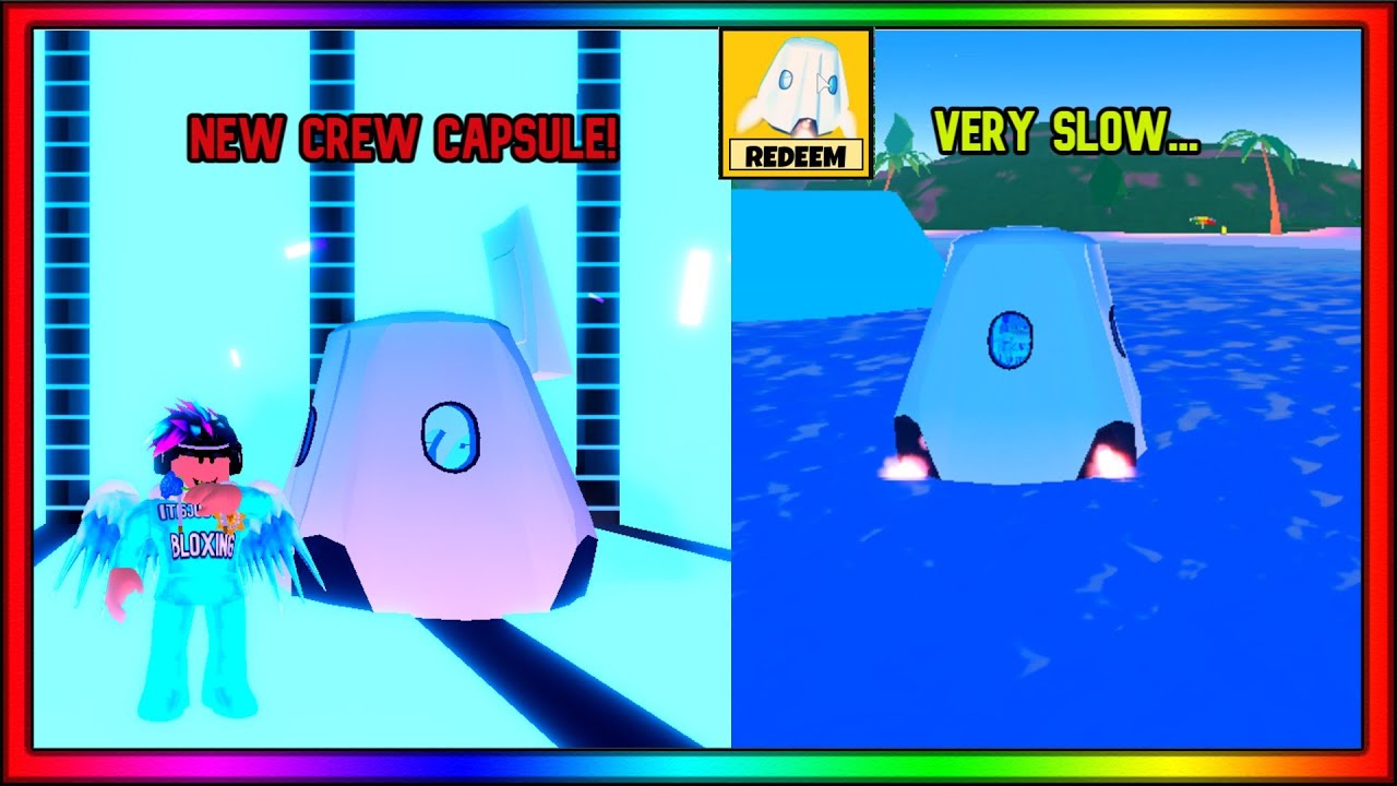 *Brand New* Crew Capsule Spacecraft Review | Roblox Jailbreak Season 2 ...