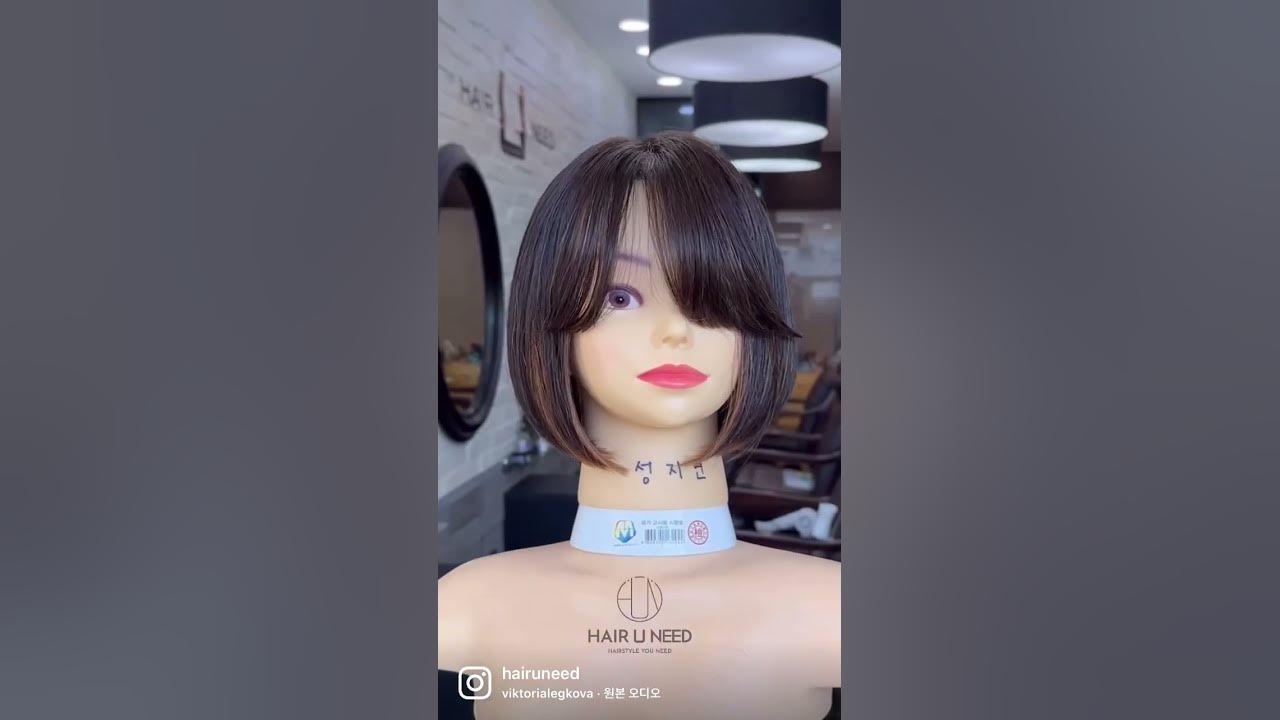 미용인헤어디자이너미용교육헤어디자이너교육커트커트교육cutcuttutorial 단발단발스타일보브단발커트단발여자머리여자머리스타일광교미용실광교여자머리