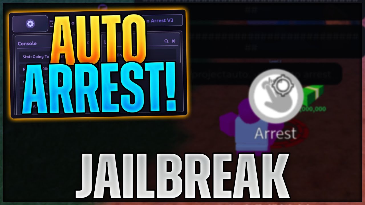 Jailbreak Auto Arrest Script Hack | INFINITE MONEY! - YouTube