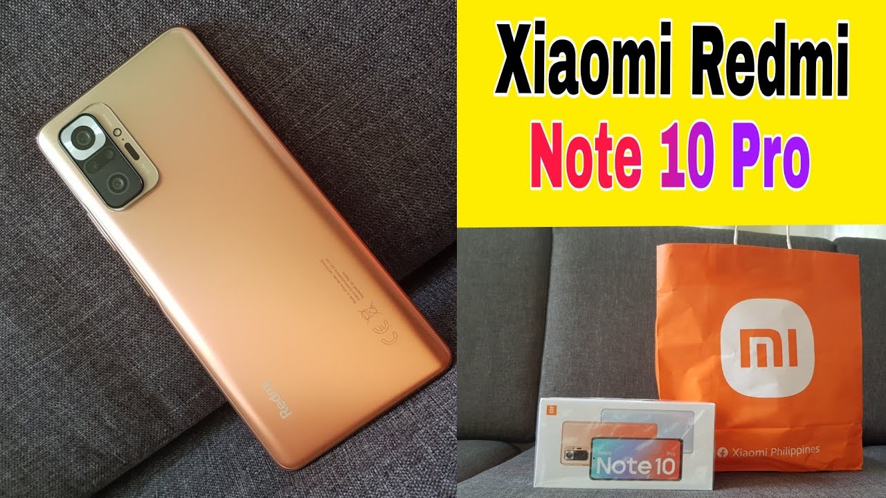 Unboxing Xiaomi Redmi Note 10 Pro myiesha & hamdhy - YouTube