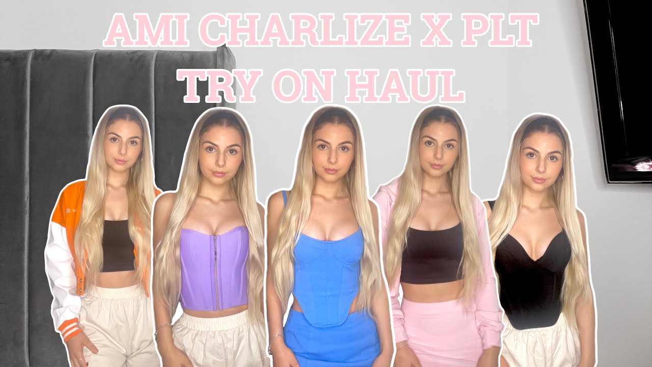 PRETTYLITTLETHING X AMI CHARLIZE TRY ON HAUL |PLT HAUL - YouTube