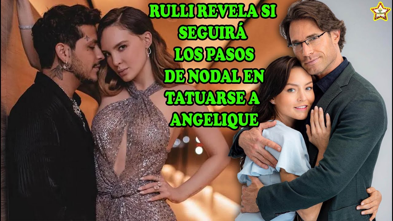 SEBASTIÁN RULLI revela si se tatuaría a ANGELIQUE BOYER como CHRISTIAN ...