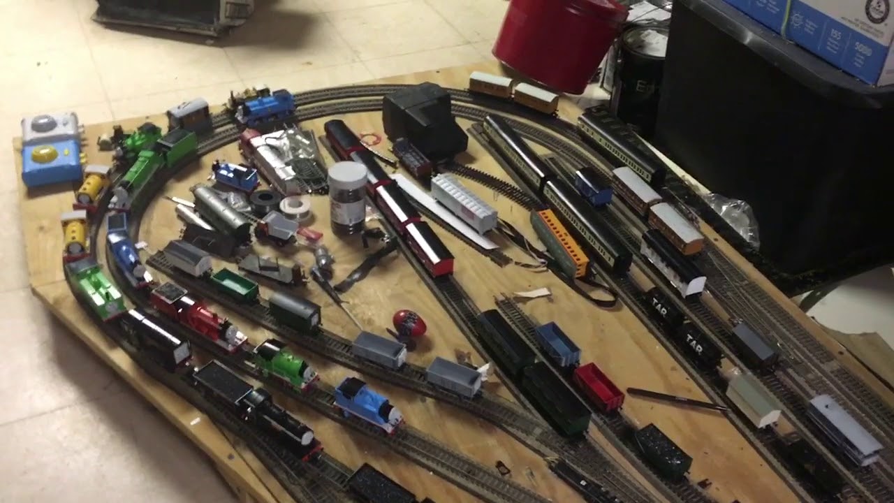 Bachmann and Hornby Thomas collection updated. - YouTube