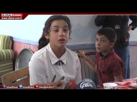 Necmettin Öğretmenin kabrini bugün öğrencileri ziyaret etti