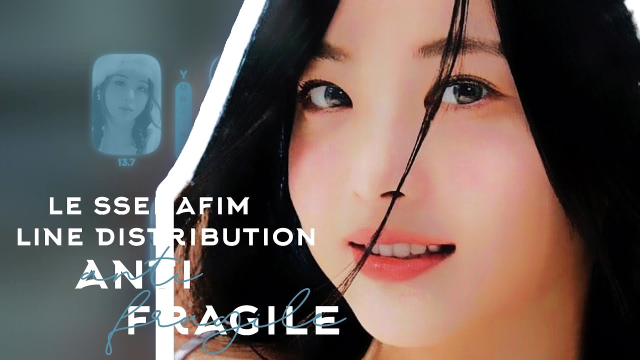 [LINE DISTRIBUTION] HOW WOULD LE SSERAFIM (르세라핌) SINGING "ANTIFRAGILE ...