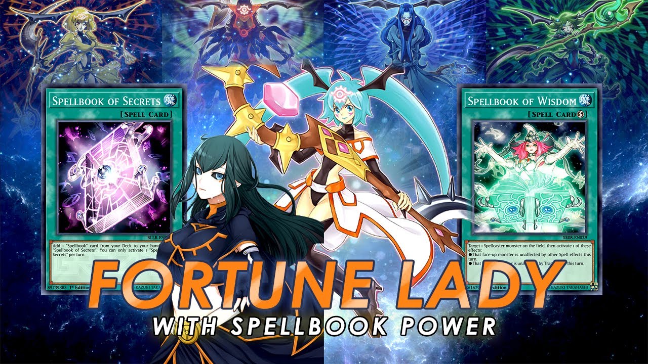 FORTUNE LADY w/ SPELLBOOK POWER ! (Protect, Power, Banish! Post ...
