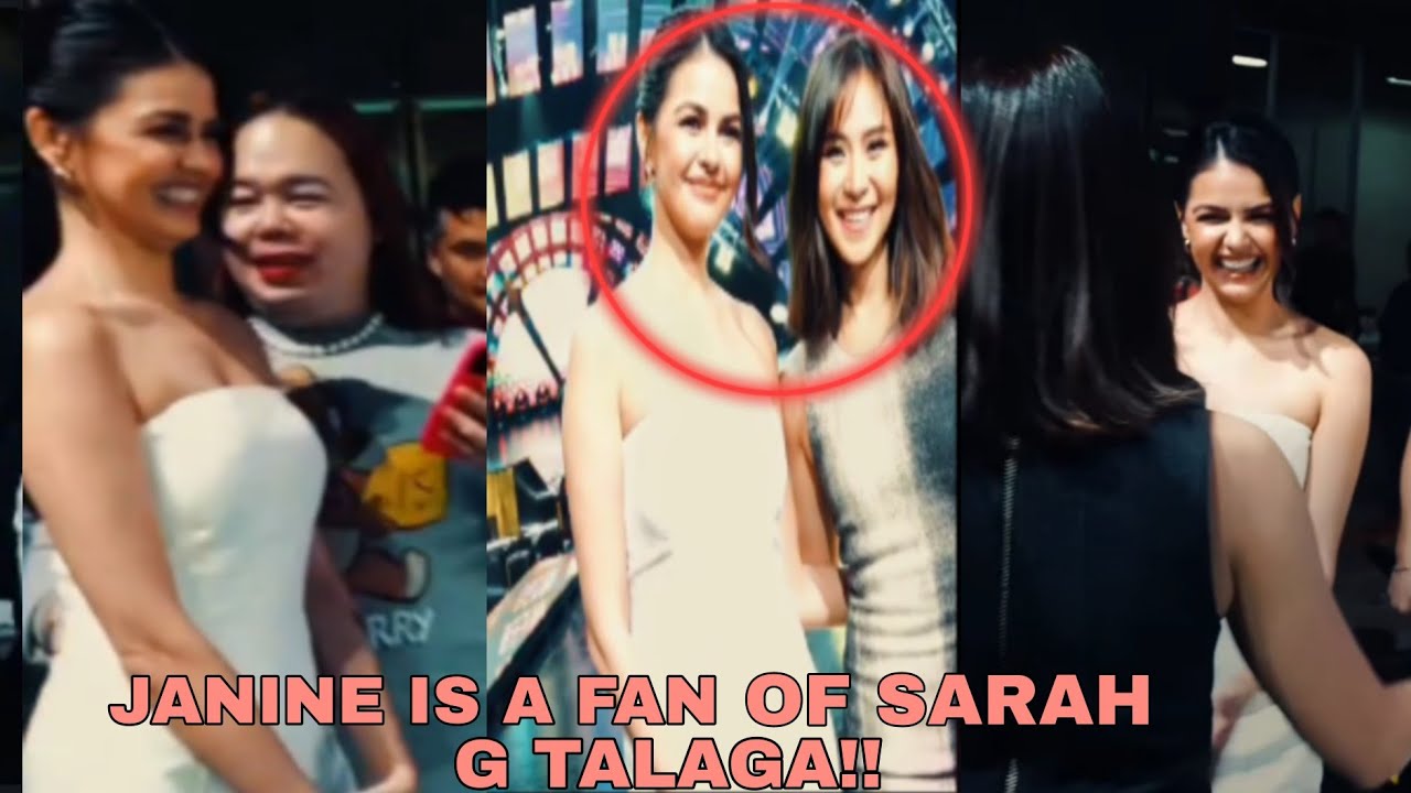 JANINE GUTIERREZ FAN NA FAN TALAGA NI SARAH GERONIMO! ANG CUTE NG ...