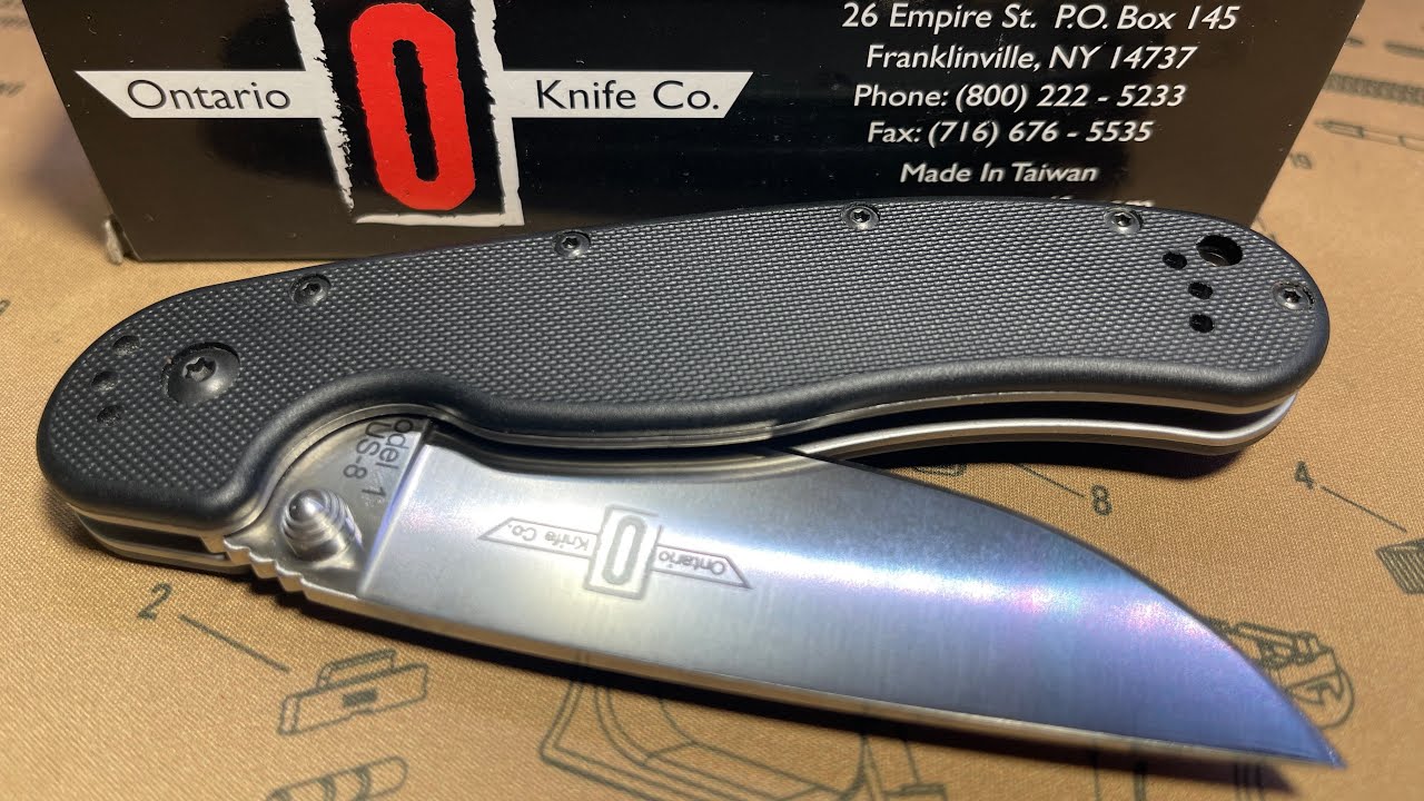 OKC Rat Model 1. What A Knife! - YouTube