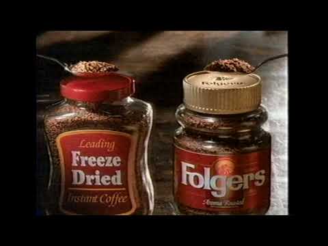 Folgers Instant Crystals Coffee Commercial (1995)
