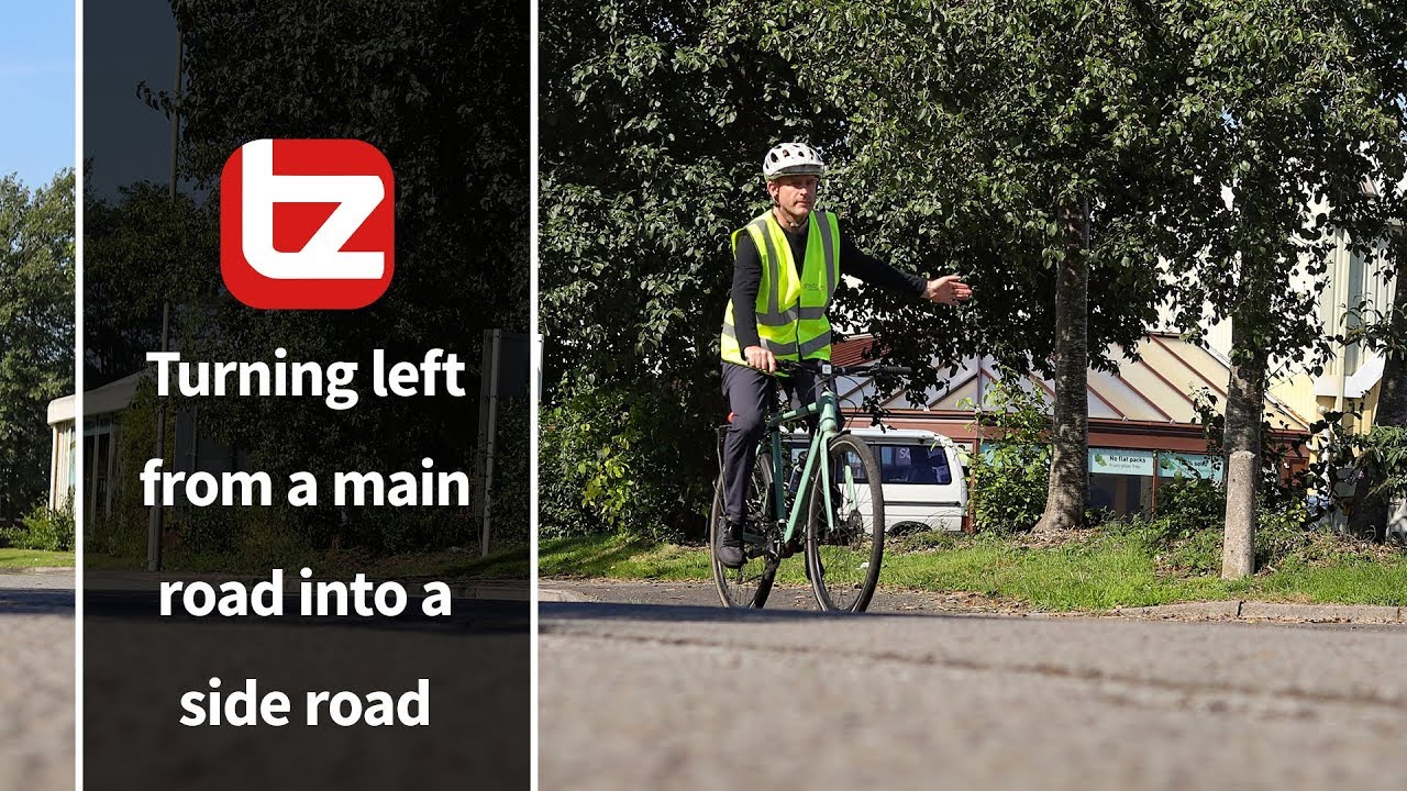 Turning Left From A Main Road Onto A Side Road | Safe Cycling | Tredz ...