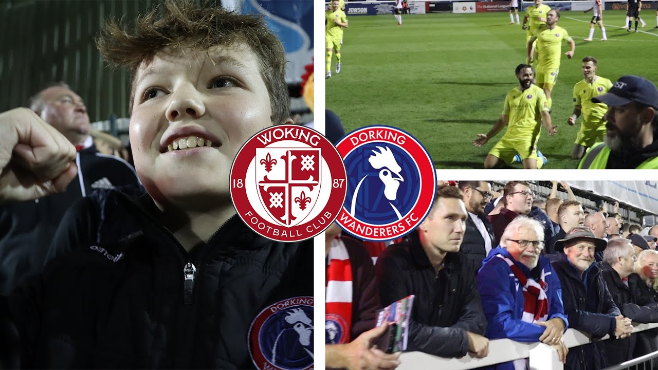 Late CHAOS in 6 GOAL THRILLER! | Woking Vs Dorking Wanderers Matchday ...