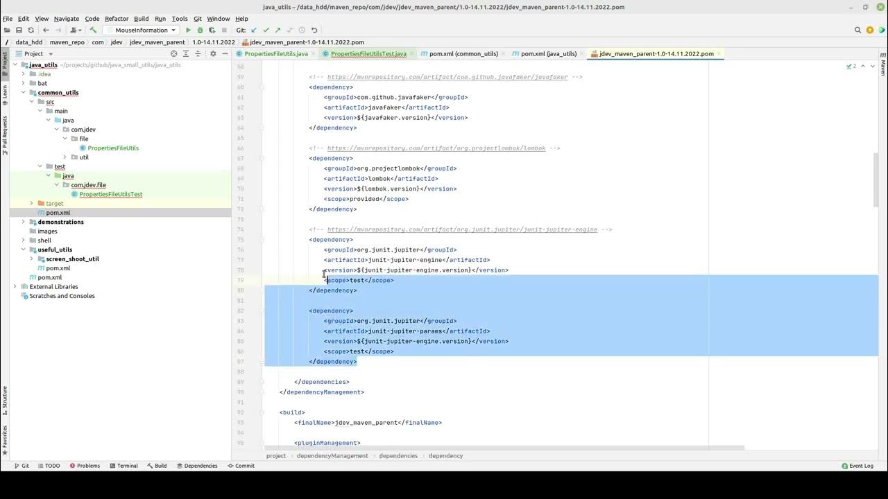 How to read/write from/to properties file in java? How to write JUnit 5 ...