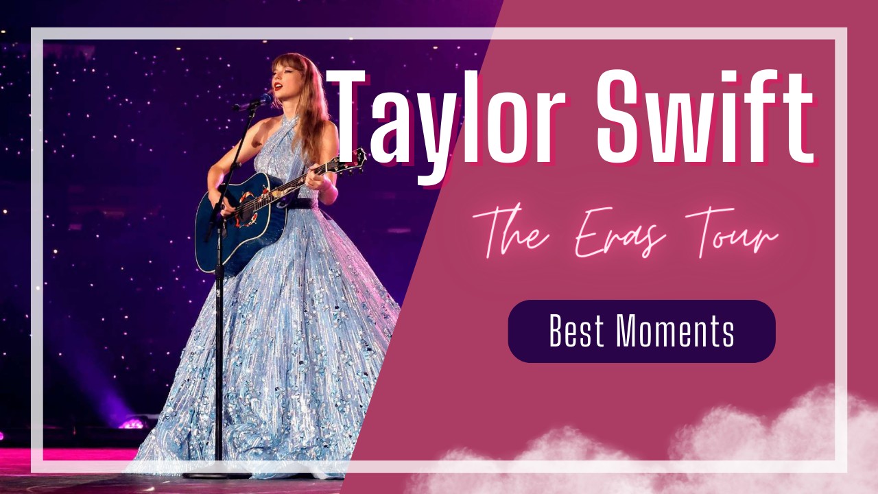 taylor swift's best moments from the eras tour | 1 hour instrumental ...