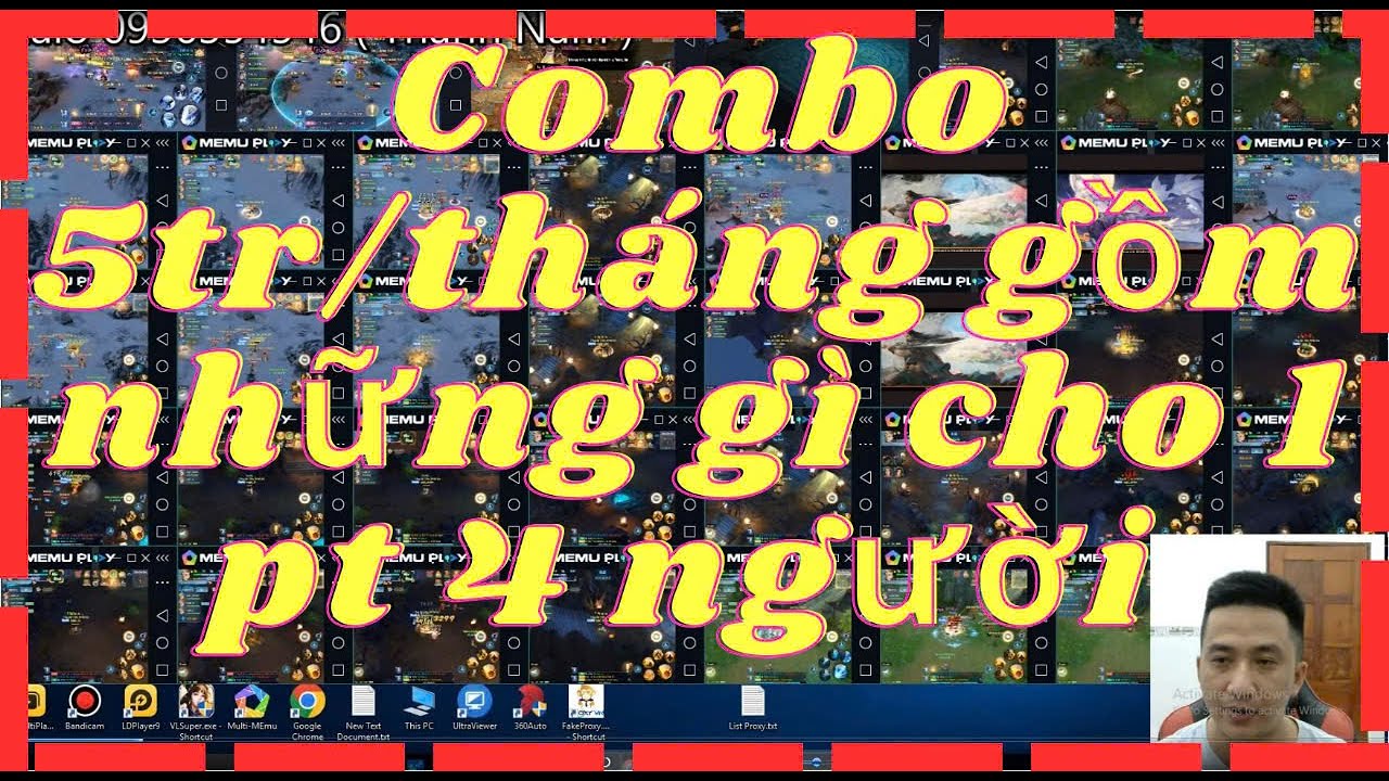 Combo 5tr/tháng gồm những gì game võ lâm truyền kỳ mobile - vltk - YouTube