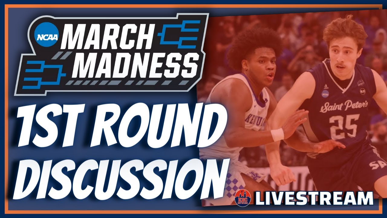 March Madness 1st Round Recap | Best Games and Moments | LIVESTREAM ...