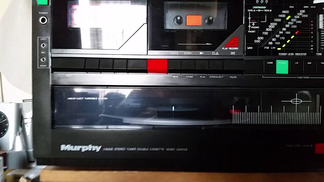 Murphy PP1300 Vintage/80s Stereo Music System / Record Player ...