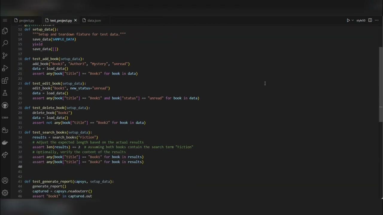 cs50 python final project demo | Library Catalog - YouTube