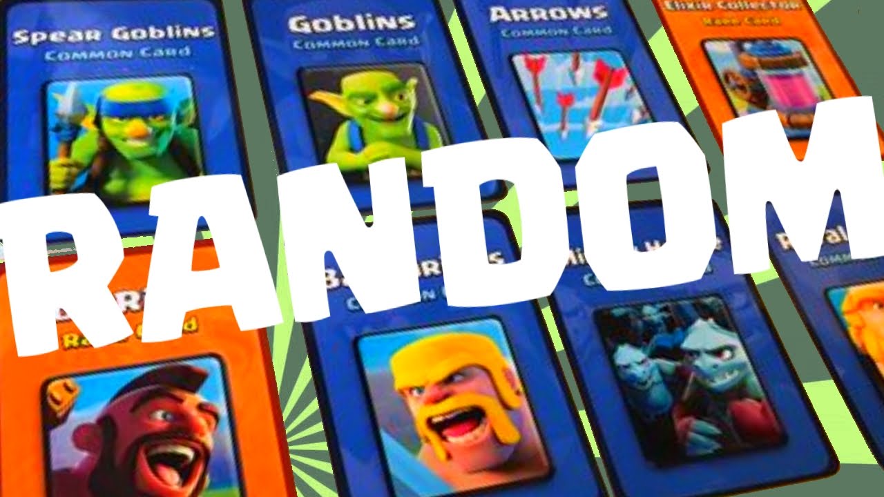 Clash Royale - RANDOM Decks VS Viewers! - YouTube