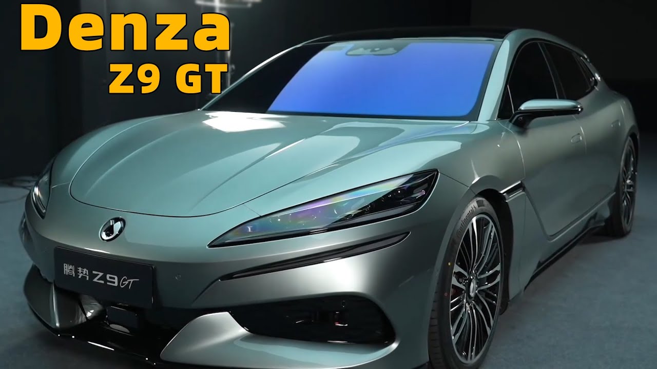 Denza Z9 GT exterior introduction and appreciation, China's version of Panamera? - YouTube