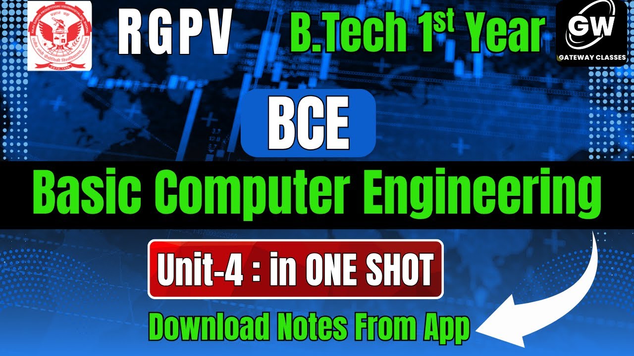 RGPV SEM-2 I Basic Computer Engg I UNIT-4 ONE SHOT I Gateway Classes - YouTube