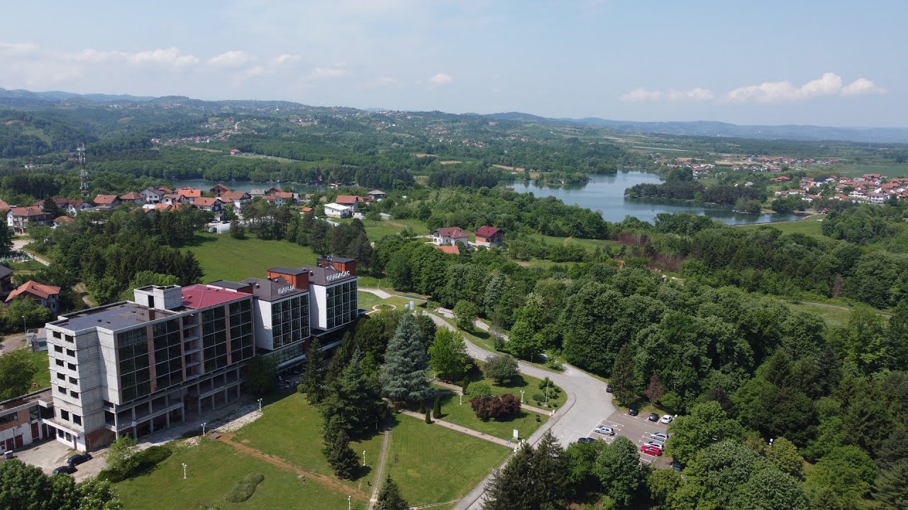 GRADAČAC - turističko-rehabilitacijski kompleks Banja "Ilidža", jezero ...