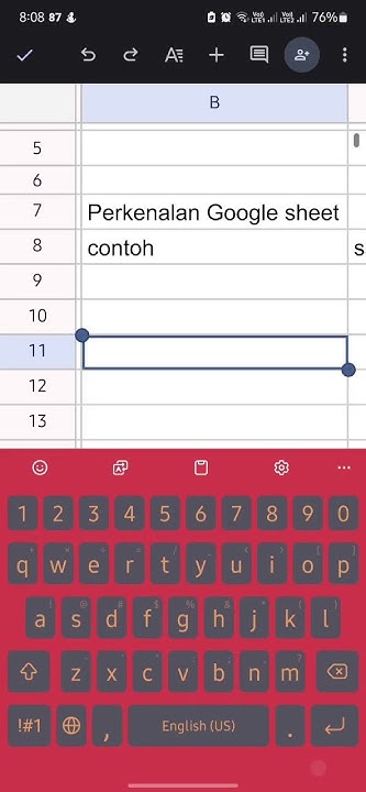 Tutorial Perkenalan Google Sheet part 2 - YouTube
