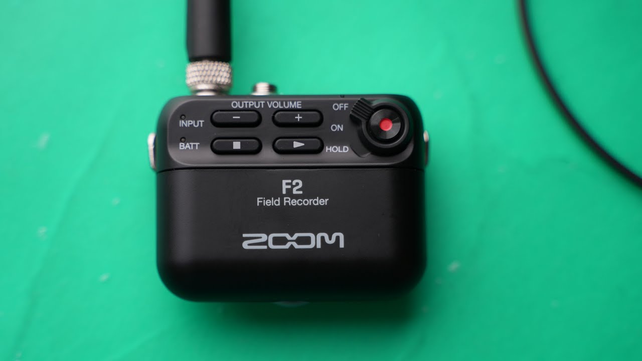 Zoom F2 Recorder Hands On - YouTube