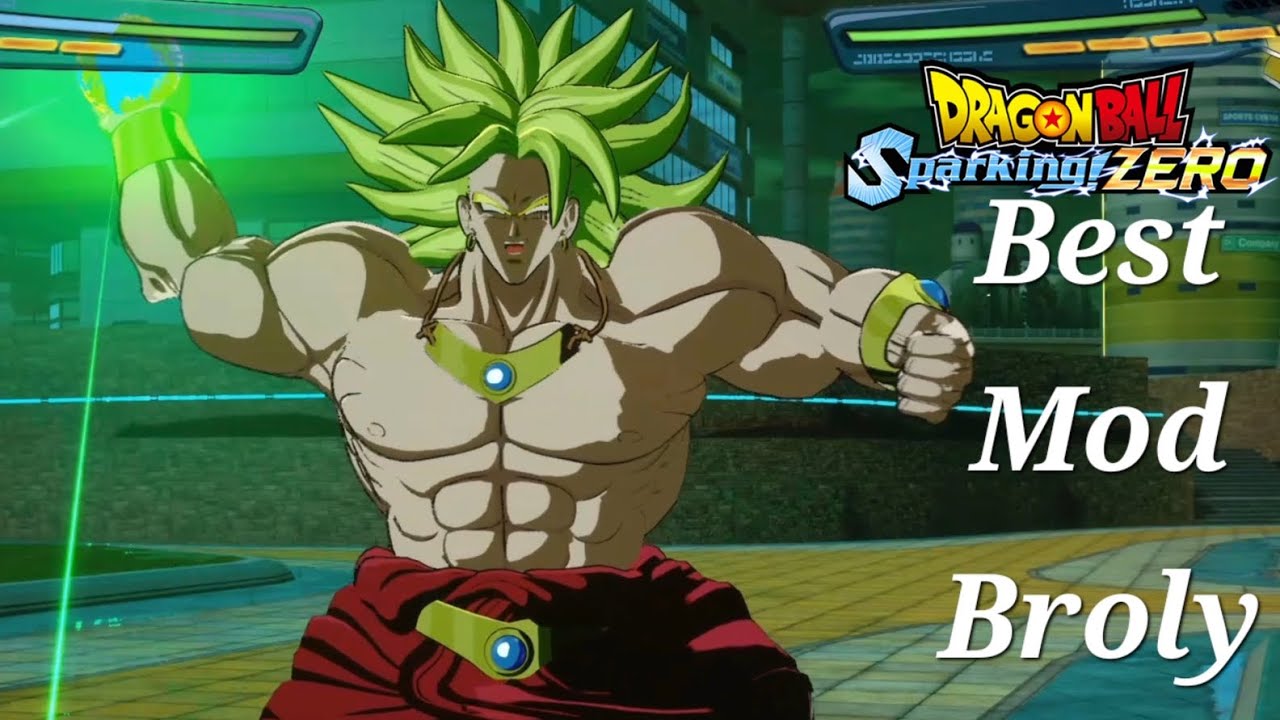 Je joue le plus beau mod de Broly sur Sparking Zero mod PC - YouTube