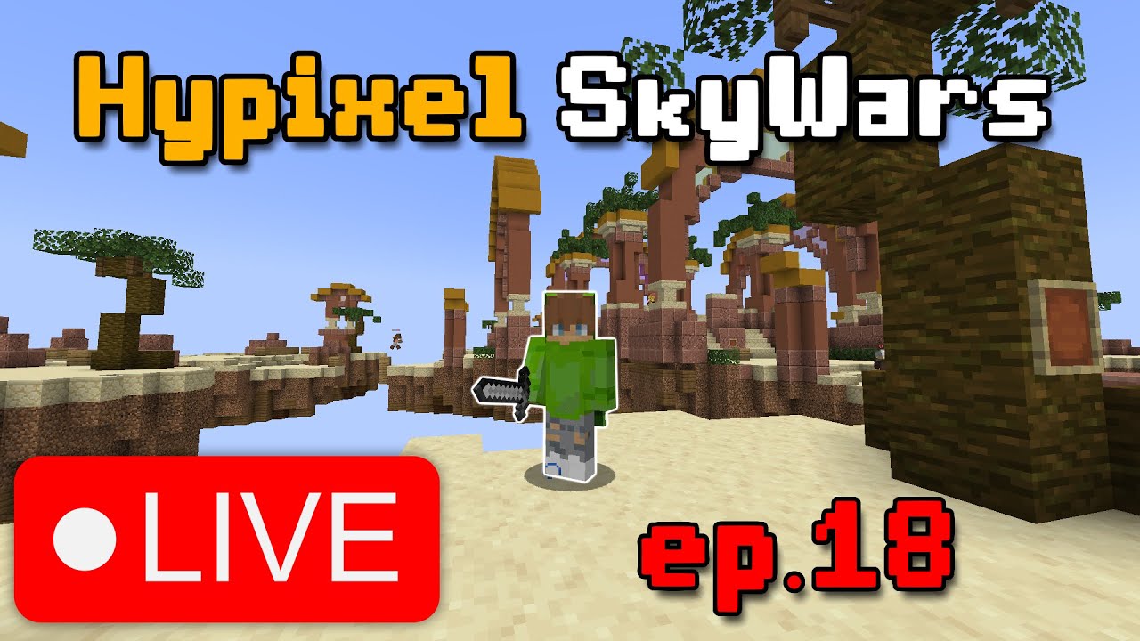 Hypixel SkyWars #18 | Learning how to PVP - YouTube