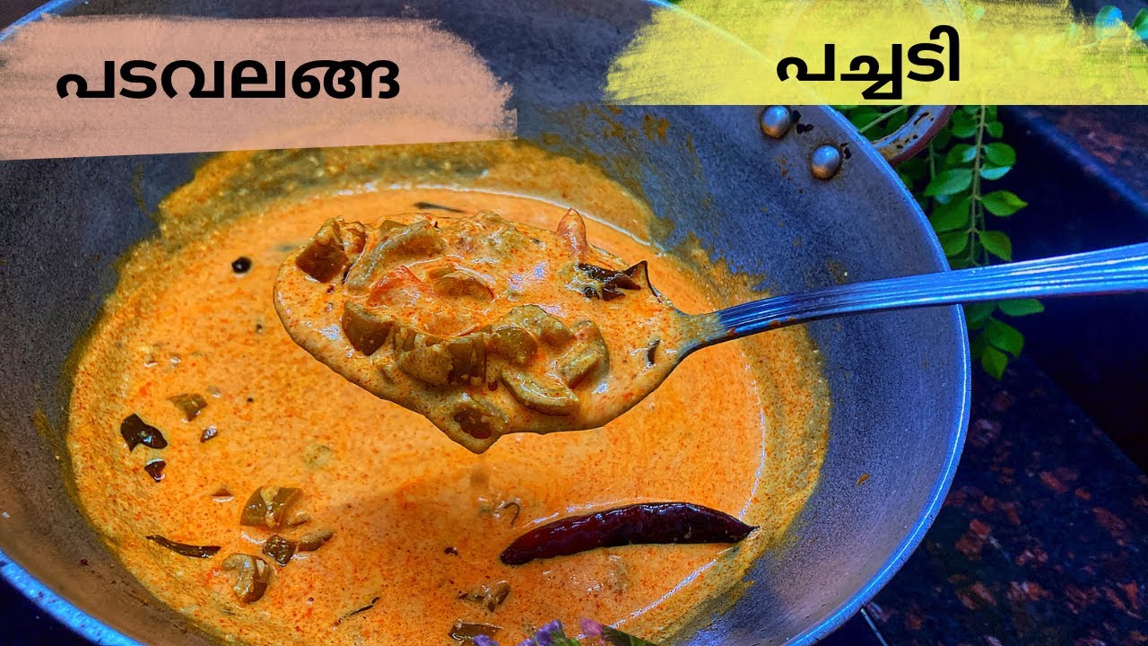 Simple Padavalanga Pachadi | Snake gourd Pachadi | പടവലങ്ങ പച്ചടി ...