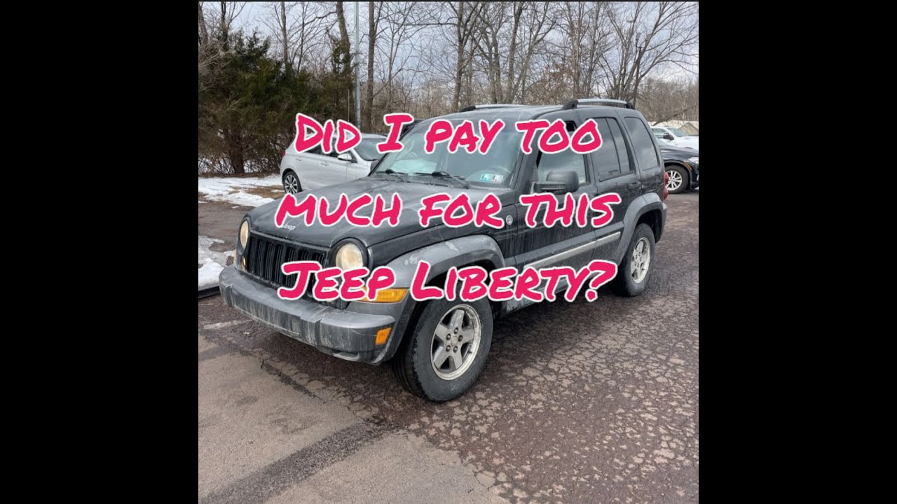 Ep22 Did I pay too much for this Jeep Liberty? - YouTube