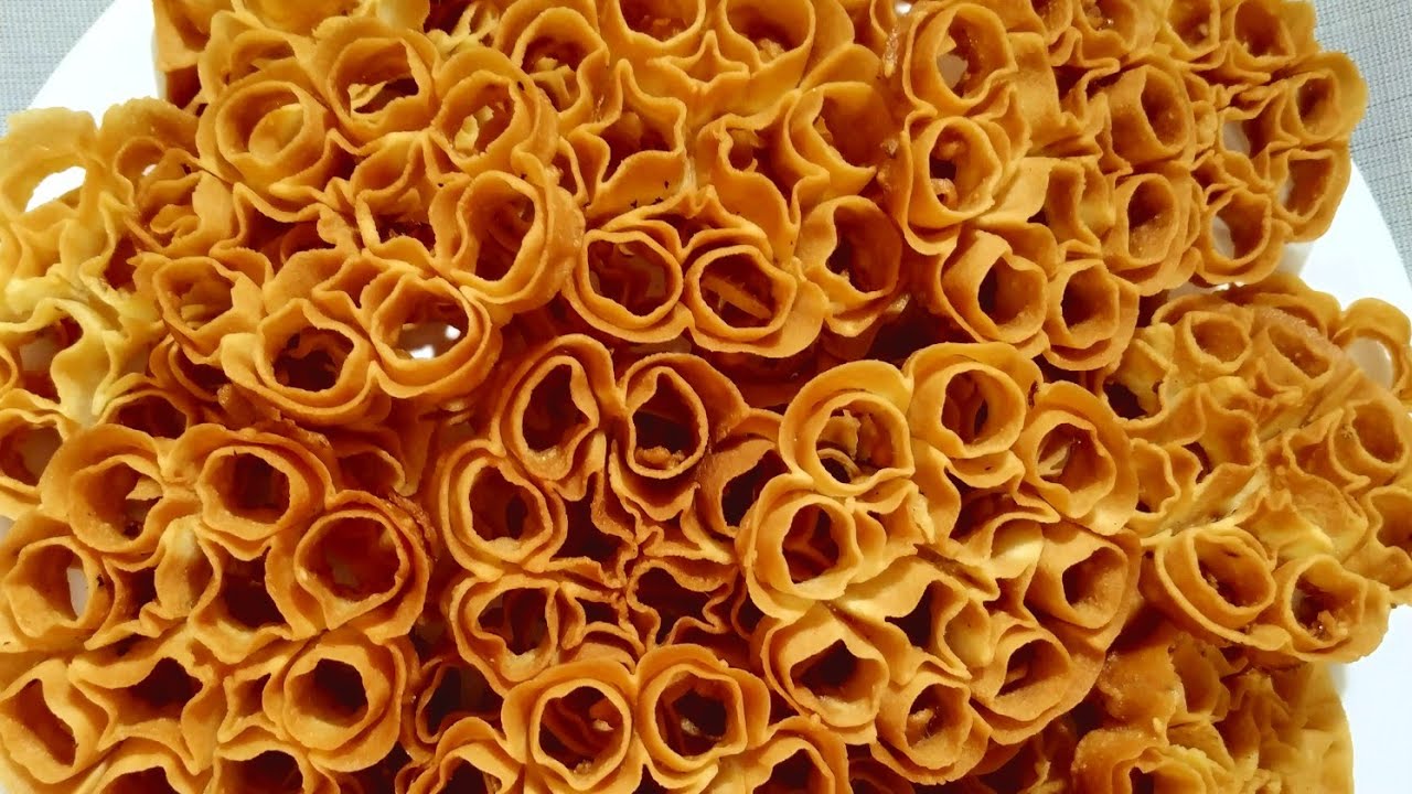 Achu Murukku Mithaai Recipe Rose Cookies Tamil Sasural Mein Jaisa Sikha ...