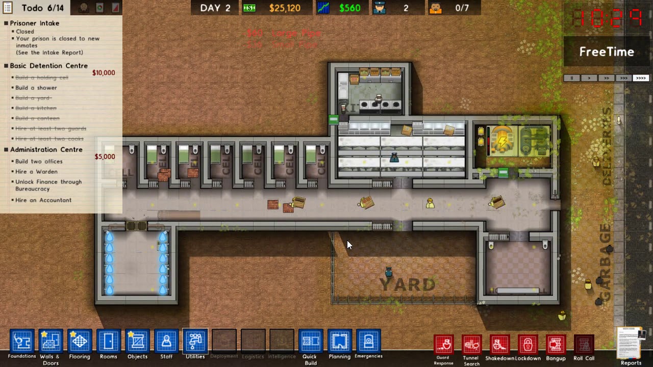 Prison Architect | Episode 1 | It Begins! - YouTube