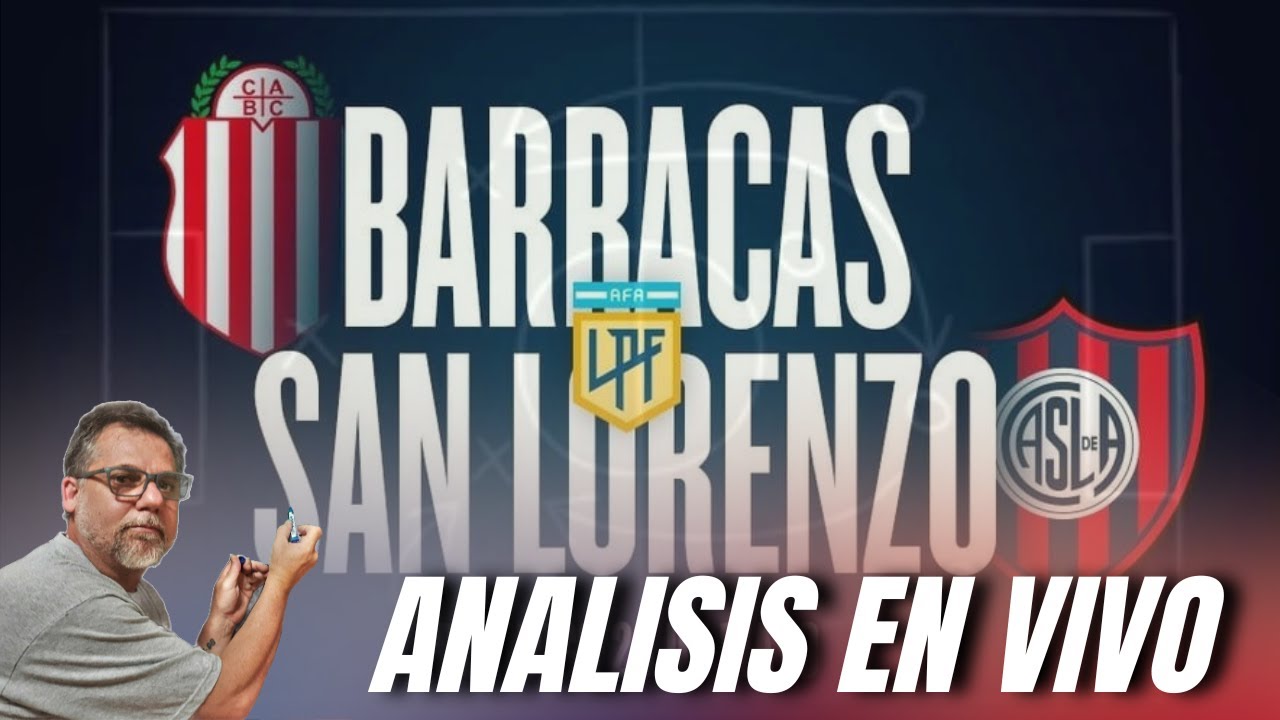 SAN LORENZO - BARACAS CENTRAL EN VIVO - YouTube
