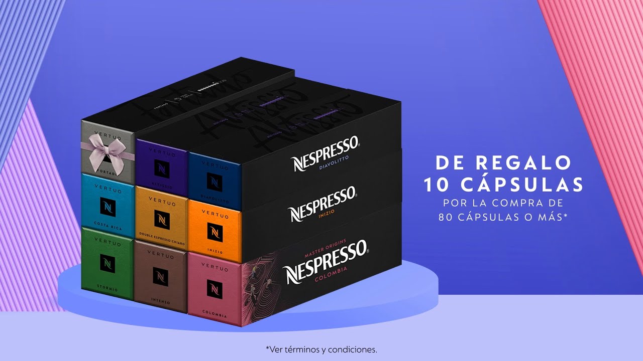 Nespresso - 10 cápsulas de regalo - Coffee Fest 2022 13" | CL - YouTube