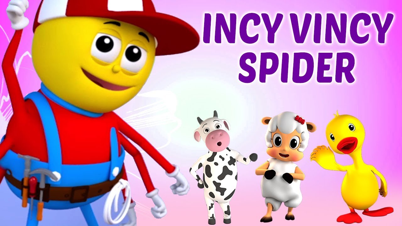 incy wincy แมงมุม | สัมผัสเรือนเพาะชำ | Incy Wincy Spider - YouTube