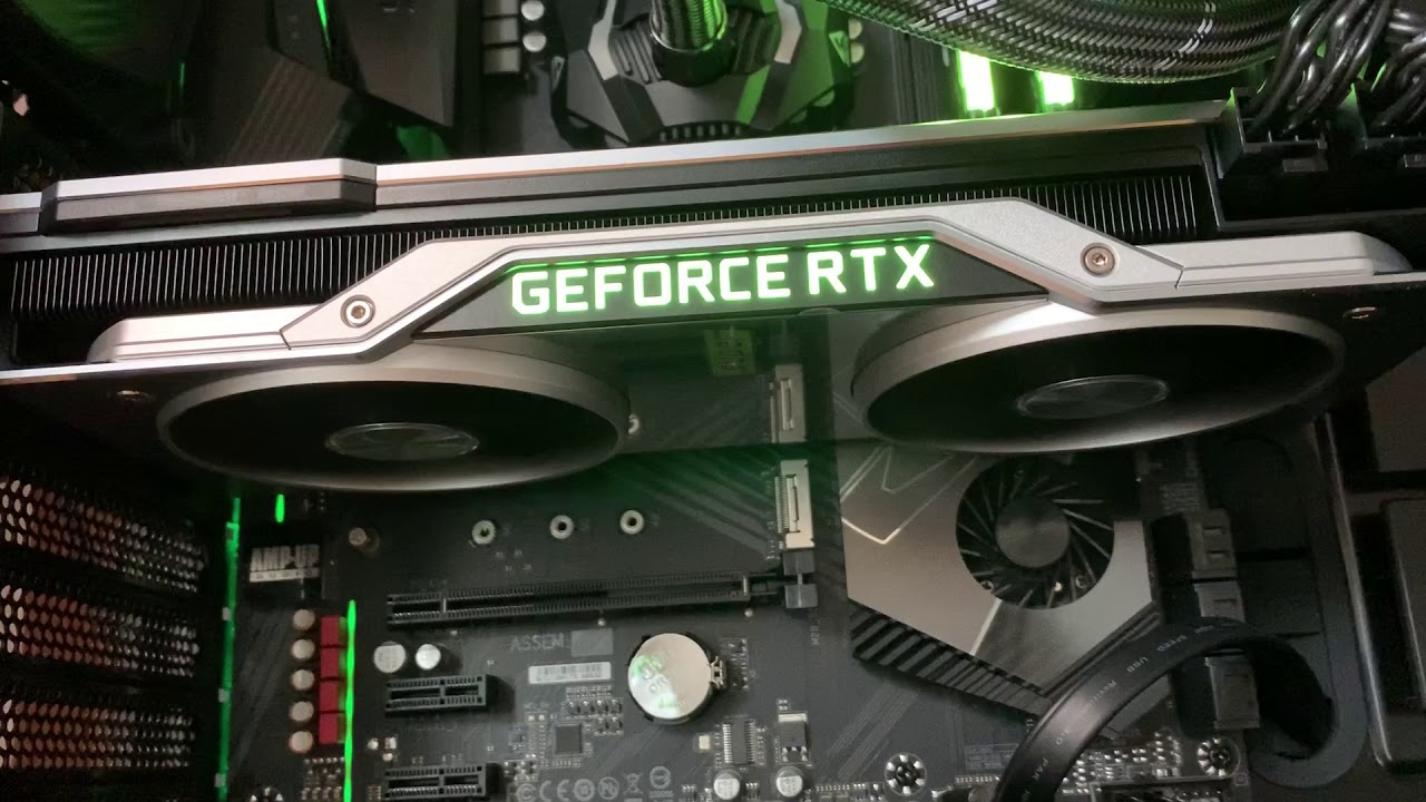 RTX 2070S Founders Edition rattling - YouTube