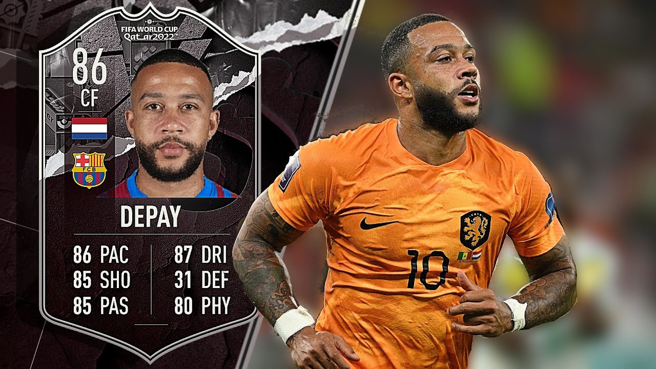 86 WORLD CUP SHOWDOWN DEPAY PLAYER REVIEW FIFA 23 - YouTube