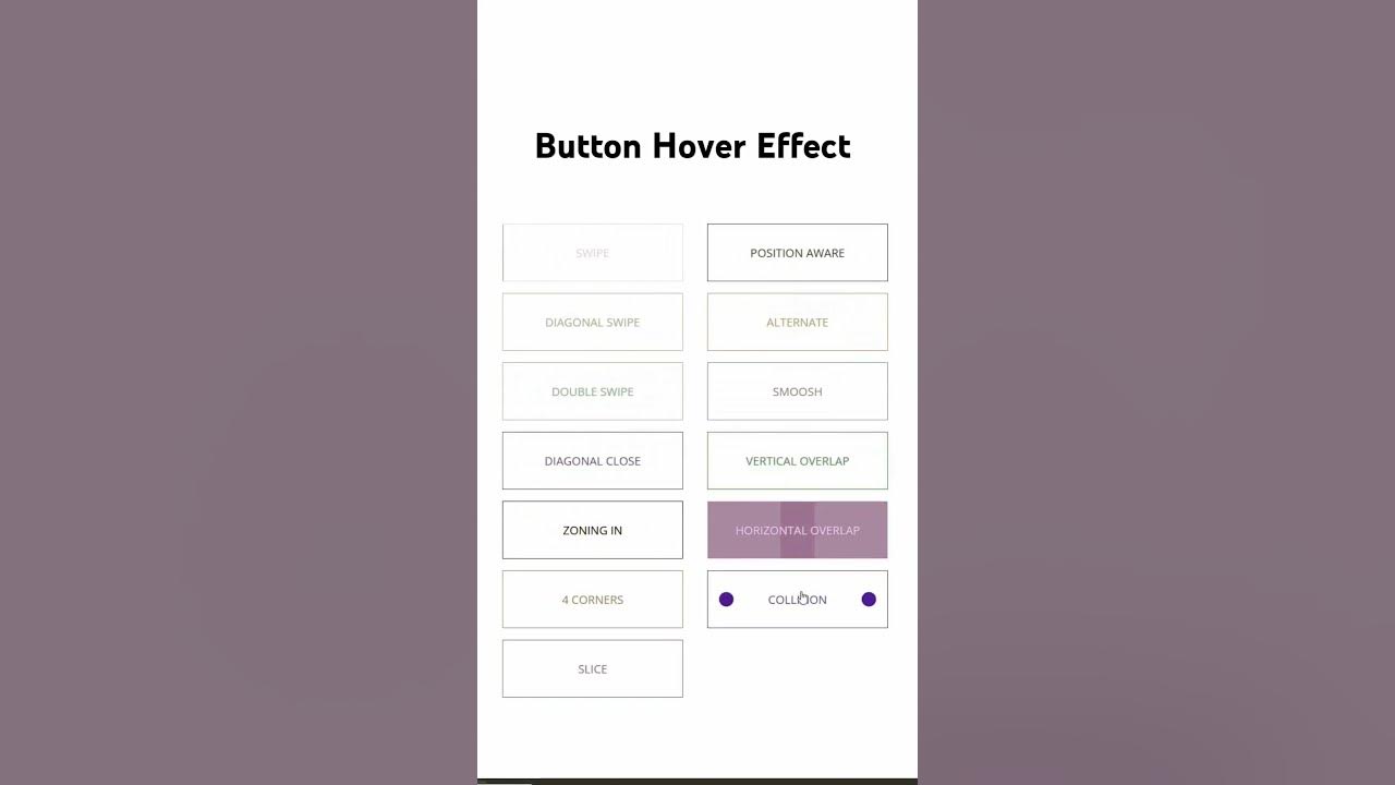 Button Hover Effect Using Html Css Button Buttonanimation Webdesign Shorts Shortsfeed